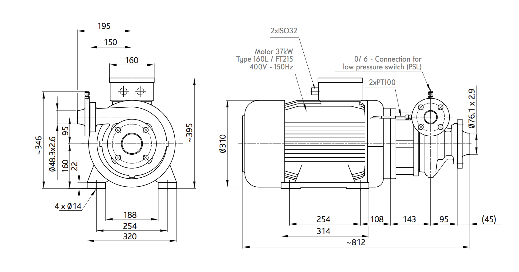 Cryomec NLL cryogenic pump – CRYOMEC
